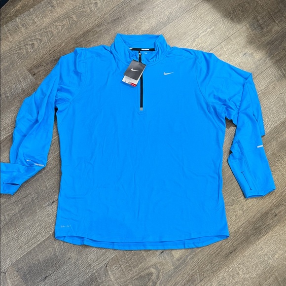 Nike | Jackets & Coats | New Nike Mens Vibrant Blue Lightweight Running ...